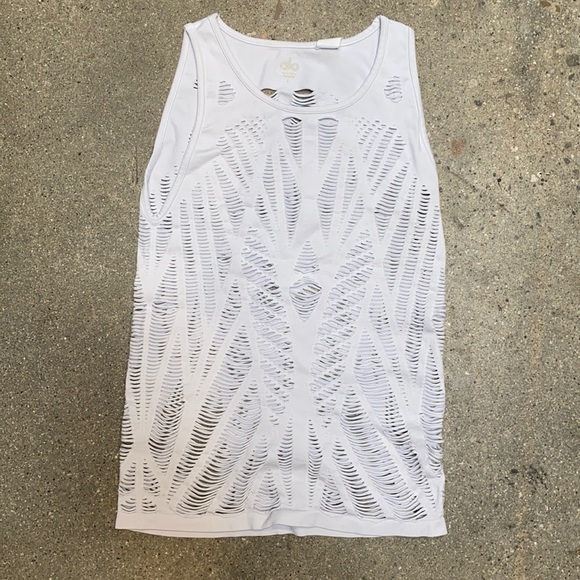 ALO Yoga | Tops | Alo White Womens Tank | Poshmark